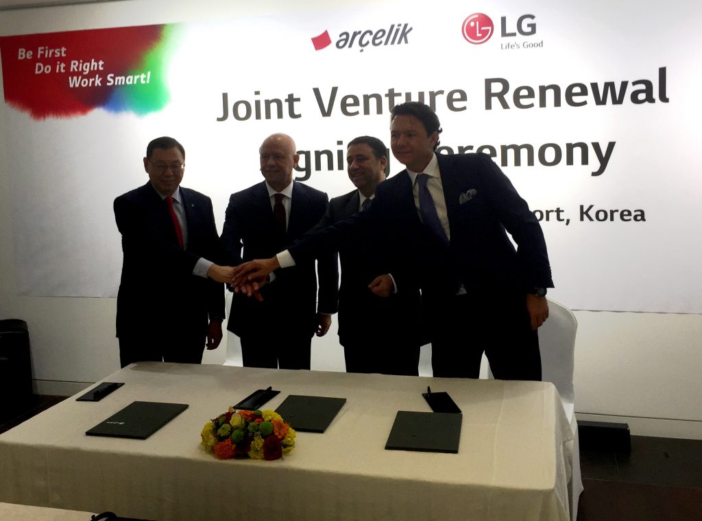 Arçelik, LG ile Ortaklık Anlaşmasını Uzattı | Pazarlamasyon